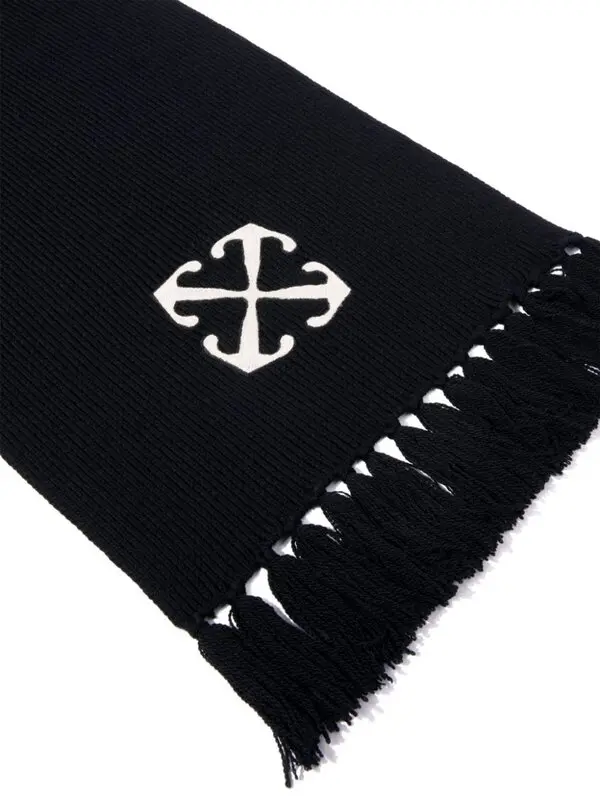Off-White Arrow Scarf - Black