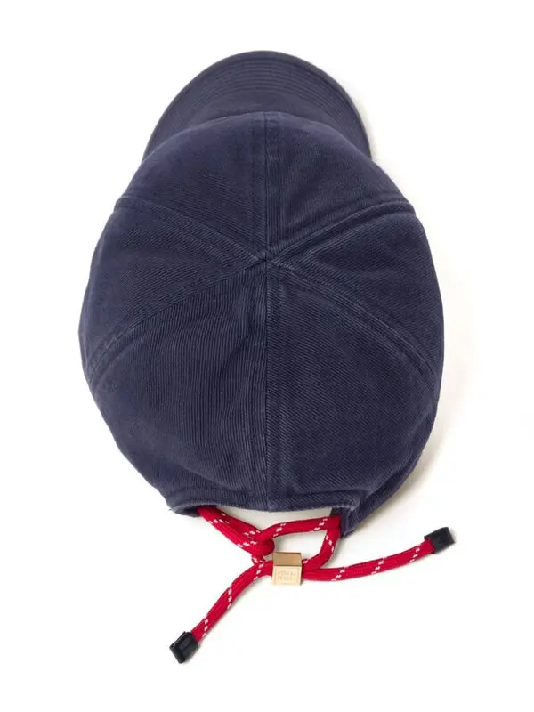Miu Miu Logo-embroidered Denim Baseball Cap
