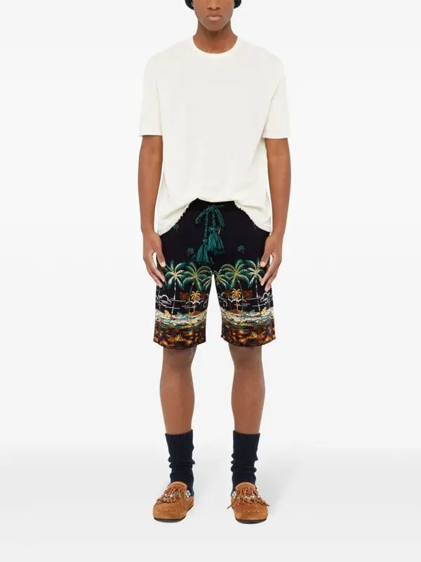 Alanui Hawaiian Shorts - Blue