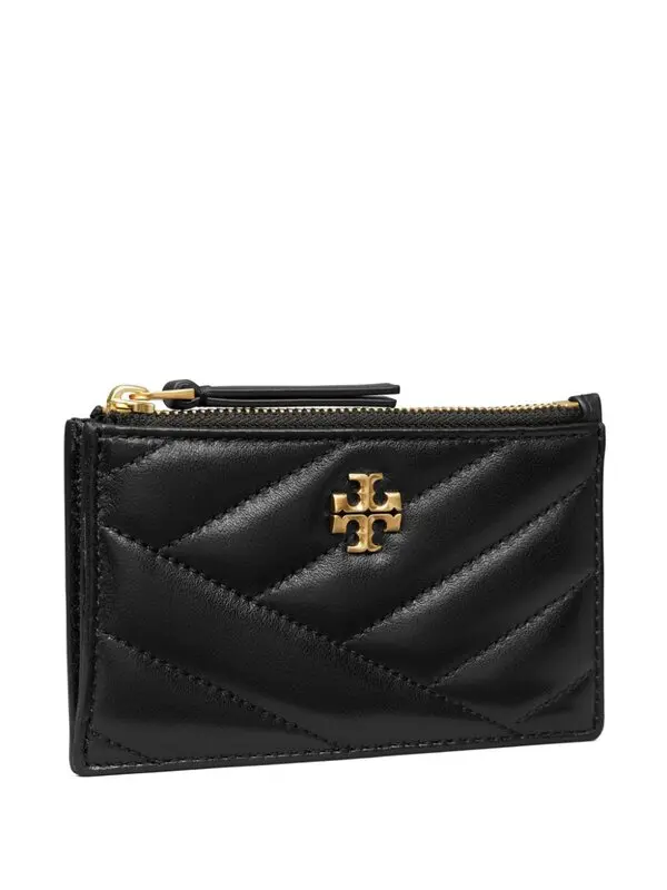 Tory Burch Kira Chevron Zipped Card Holder