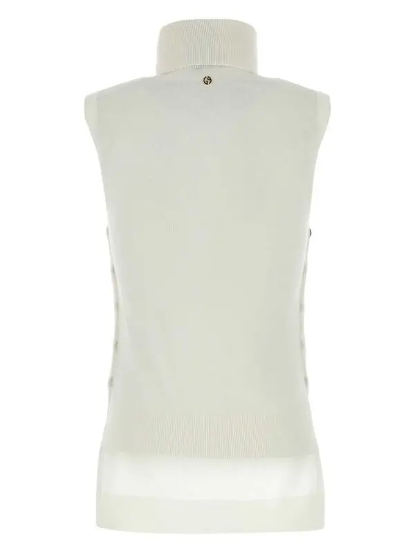 Giorgio Armani Wool Sleeveless Top