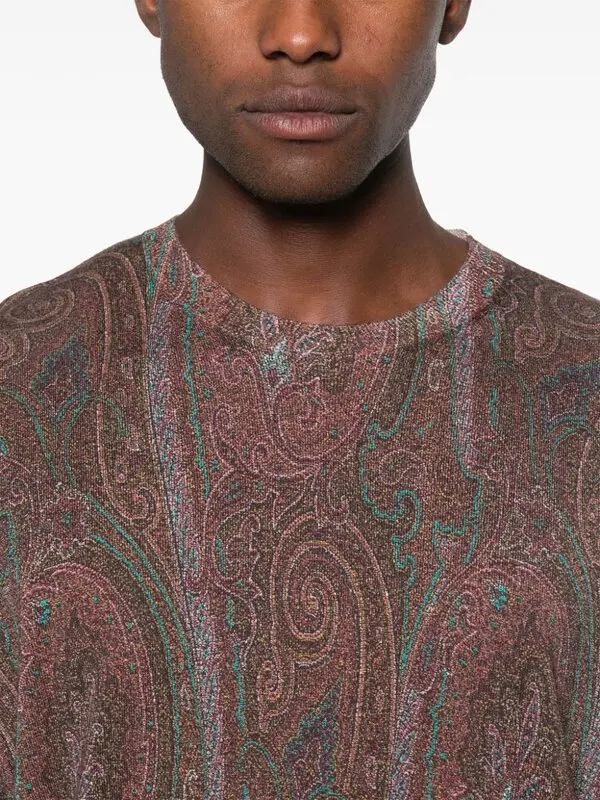 Etro Paisley-jacquard Sweater