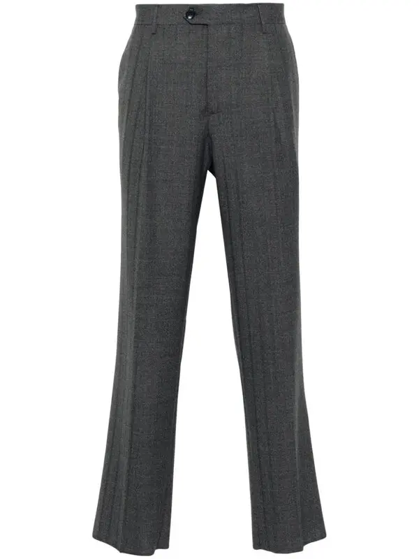 Etro Striped Pleated Trousers