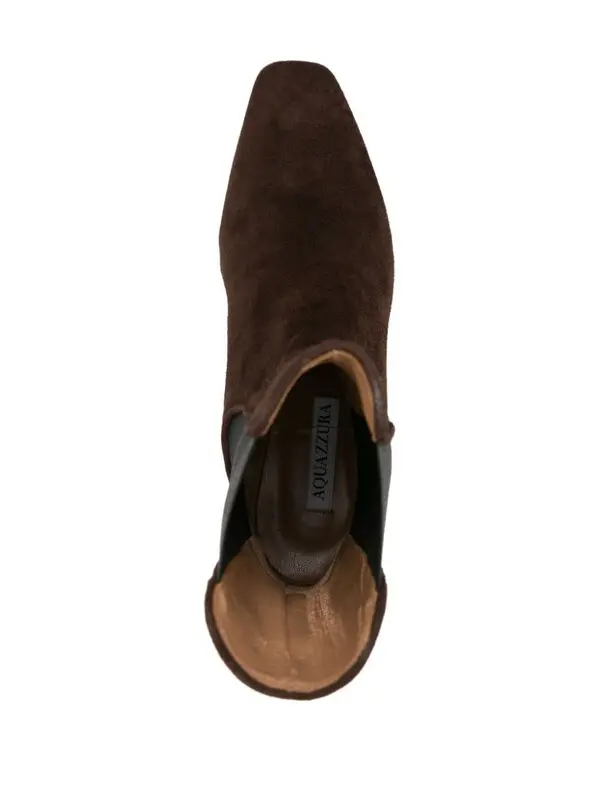AQUAZZURA Lyon 35mm Suede Boots