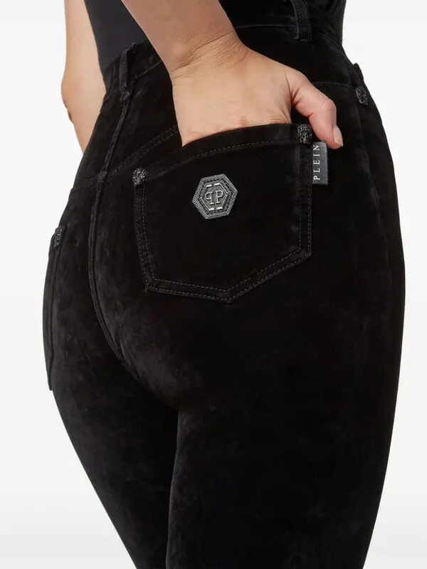 Philipp Plein Logo-appliqué Skinny Jeans