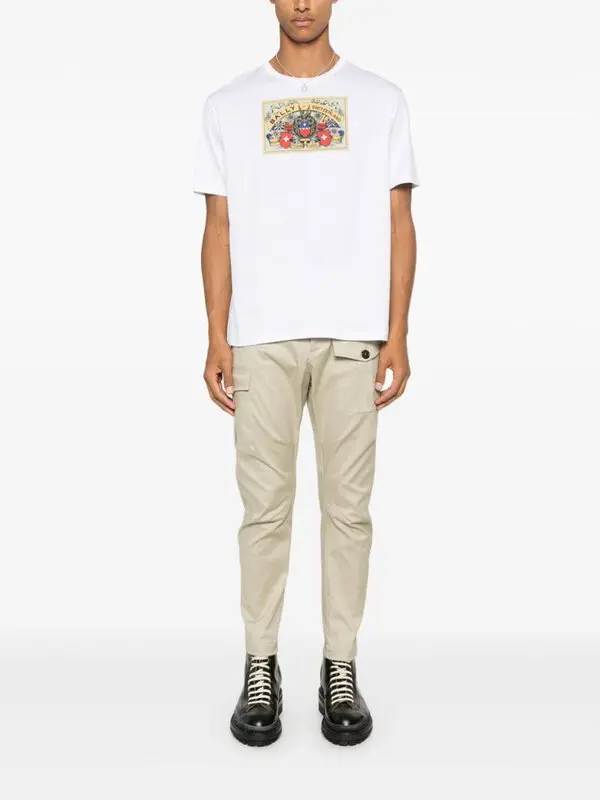 Bally Crest-print T-shirt