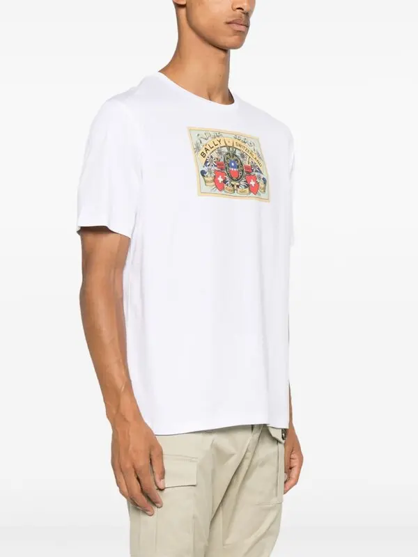 Bally Crest-print T-shirt