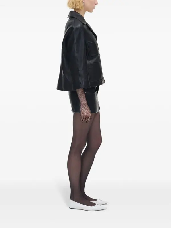 Marc Jacobs Leather Lady Jacket