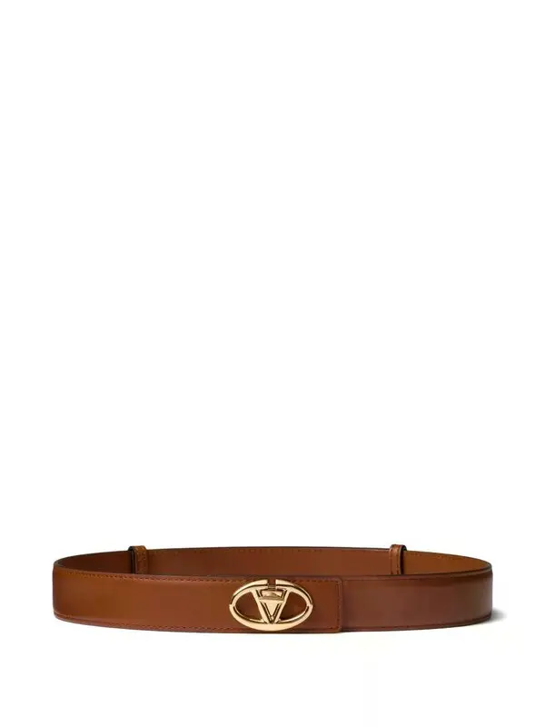 Valentino Garavani 30mm Vlogo The Bold Edition Belt - Brown