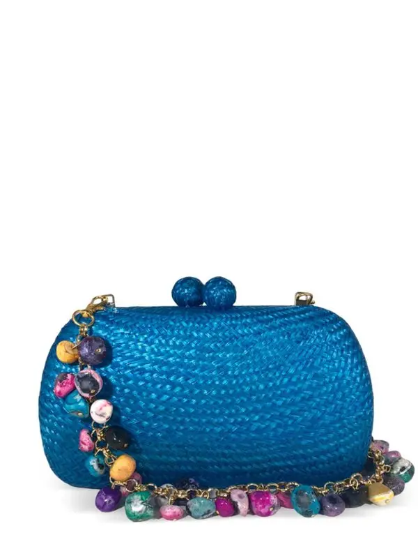 Clasp clutch serpui marie Bolsa Serpui Marie Palha Verde - FDV25 Original