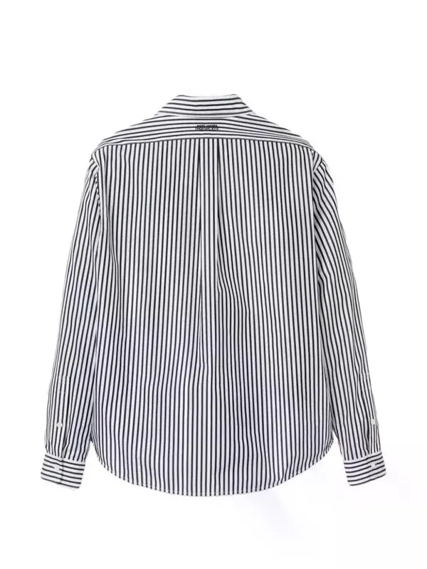 Marc Jacobs Striped Cotton Shirt - Black
