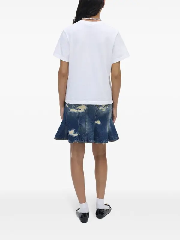 Marc Jacobs Logo Baby Tee - White
