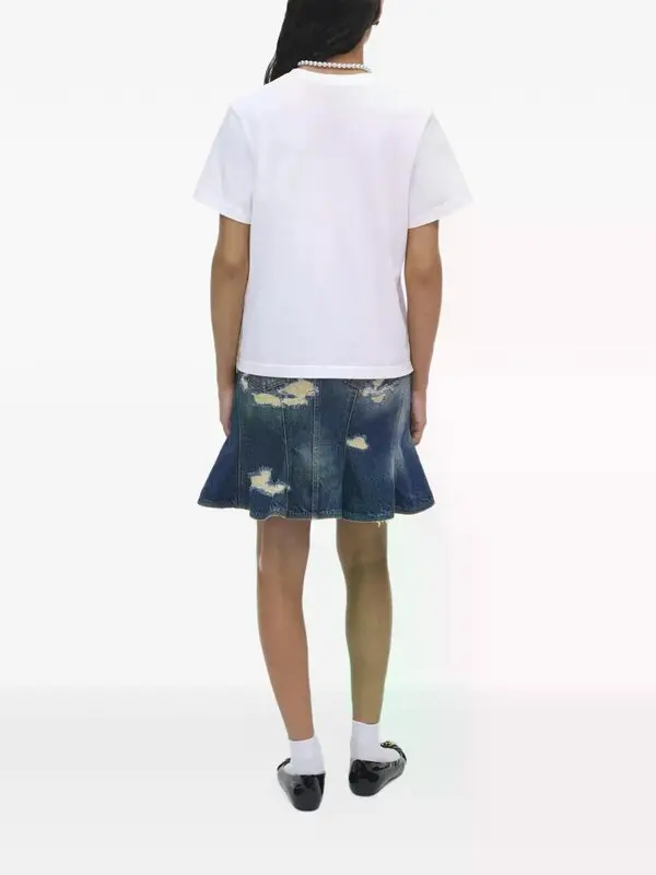 Marc Jacobs Logo Baby Tee - White