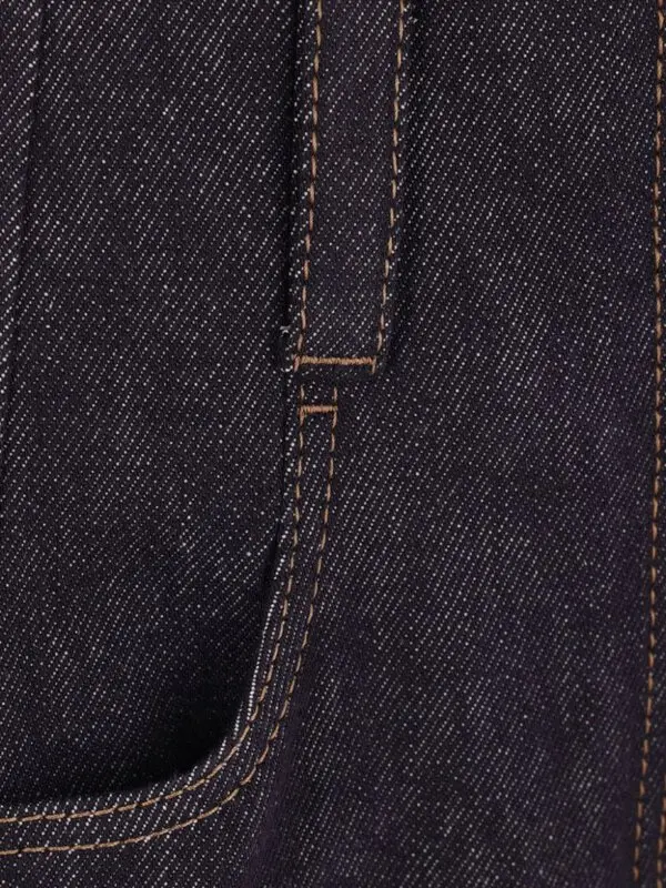 Brunello Cucinelli Denim Corset Shorts