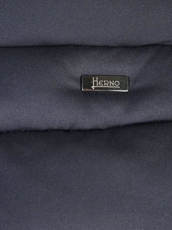 Herno Logo-plaque Padded Jacket - Blue