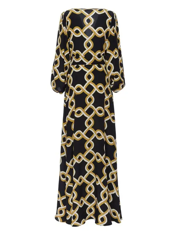 La DoubleJ Long Camerino Dress - Black