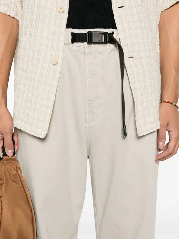 WHITE SAND Straight-leg Trousers