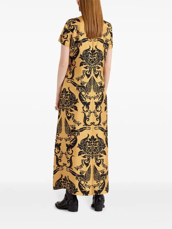 La DoubleJ Swing Dress - Gold