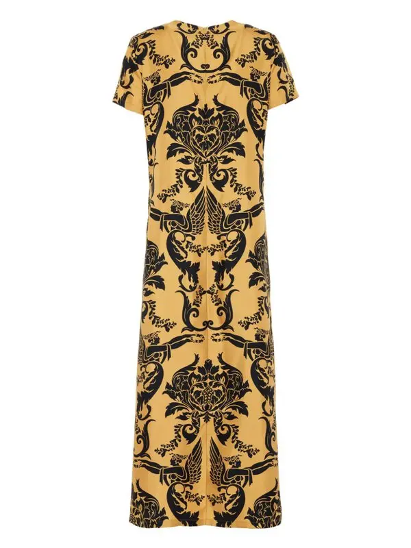 La DoubleJ Swing Dress - Gold