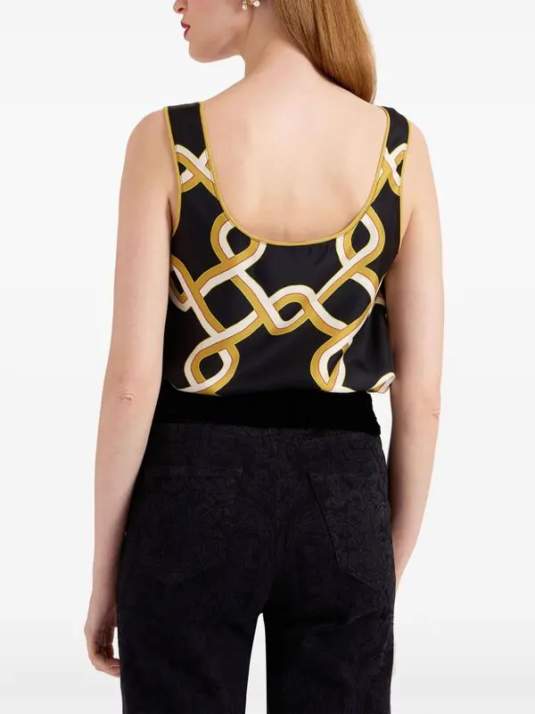 La DoubleJ Twirl Top - Black