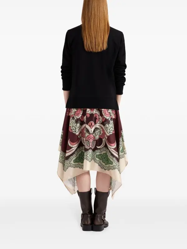 La DoubleJ Sporty Foulard Dress - Black