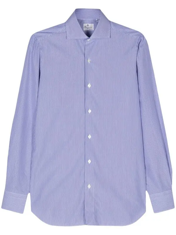 FINAMORE 1925 Eduardo Shirt - Blue