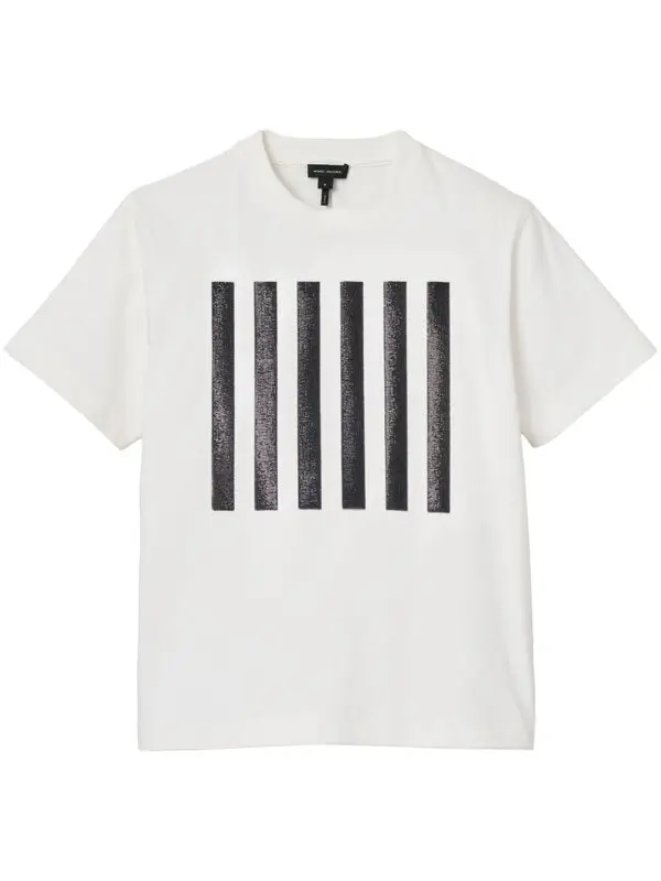 Marc Jacobs Stripe Box Tee - White