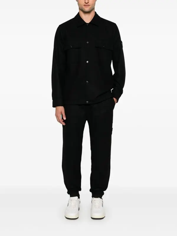 Stone Island Compass-badge Track Pants - Black
