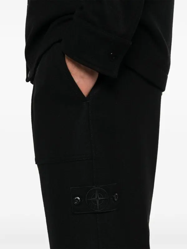 Stone Island Compass-badge Track Pants - Black