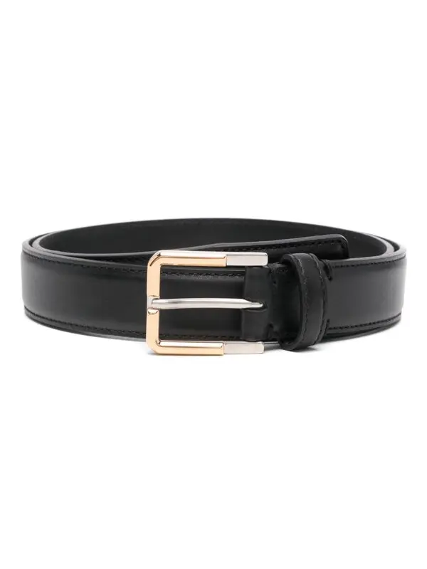 Etro Leather Belt - Black