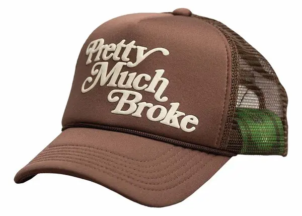APTHCRY Numbered Trucker Hat - Brown