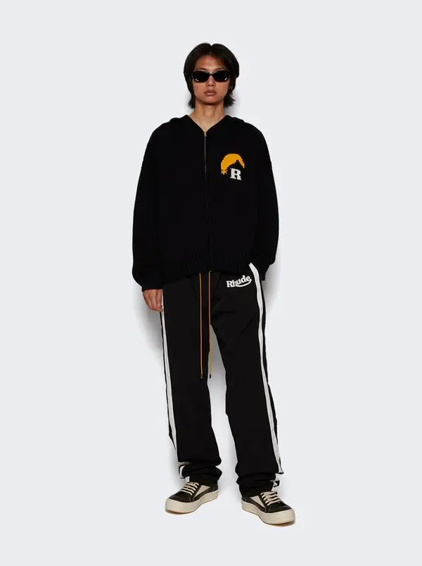Rhude Moonlight Knit Zip-up Hoodie