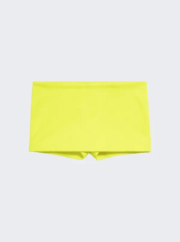 Balenciaga Mini Cycling Skirt - Yellow