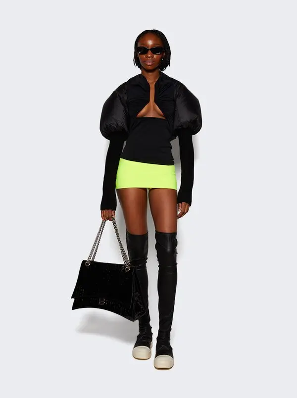 Balenciaga Mini Cycling Skirt - Yellow