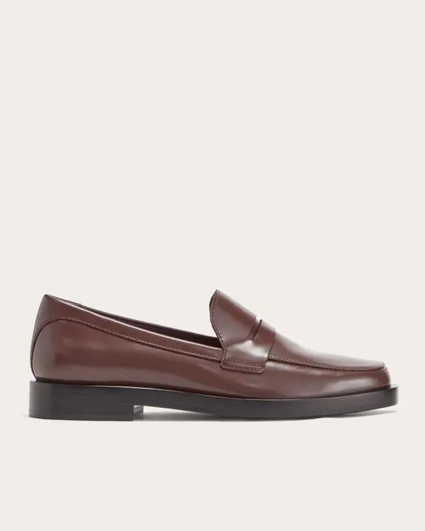 Everlane Penny Loafer - Dark Mahogany