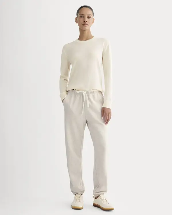 Everlane Off-duty Jogger - Heathered Oat