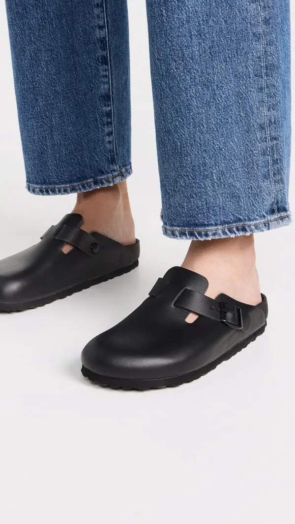 BIRKENSTOCK Boston Exquisite Clogs - Black