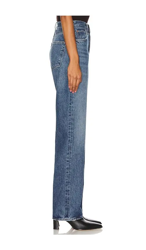 AGOLDE Kelly High Rise Relaxed Straight Jeans - Essence