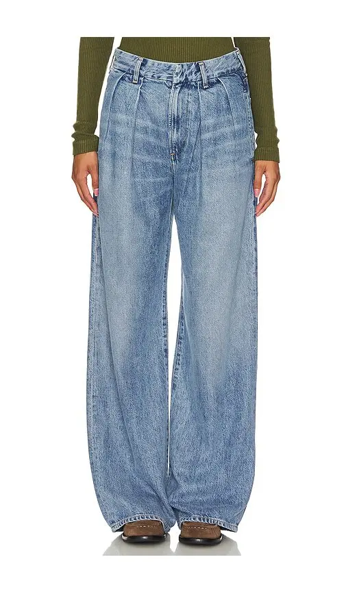 Citizens Of Humanity Petra Pleated Wide Leg Jeans - Nensi