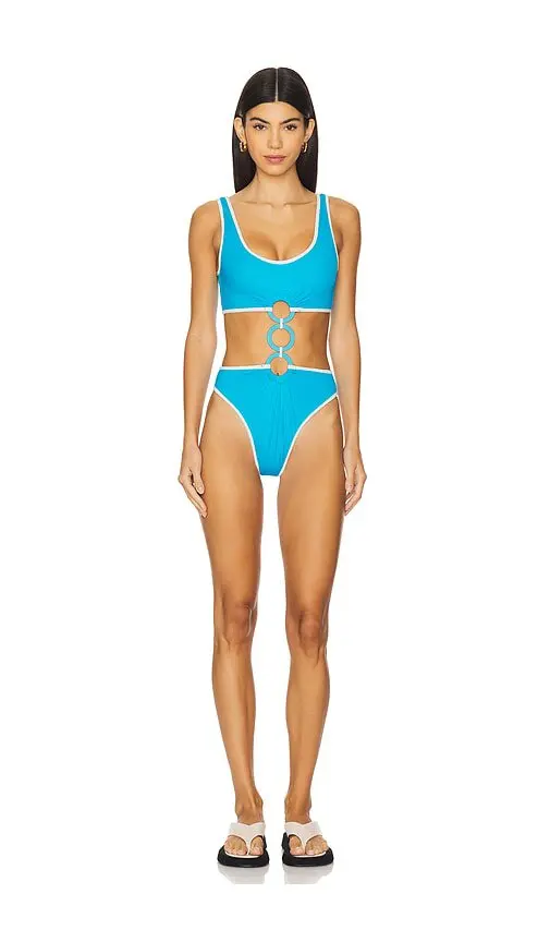 SAUDADE Marine Trikini - Blue