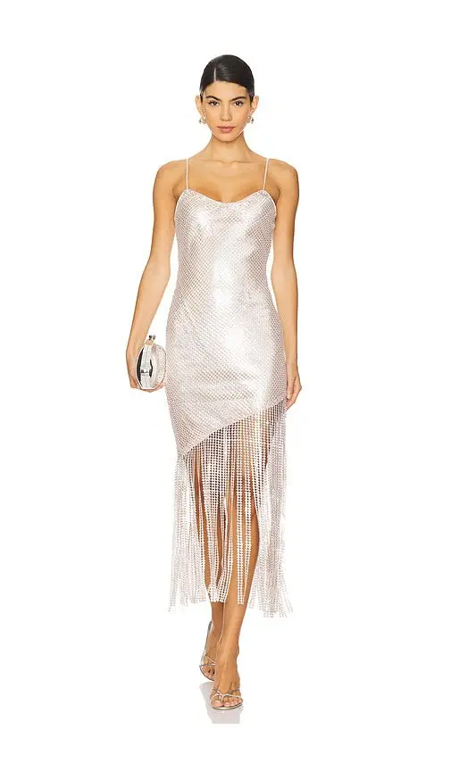 Saylor Lillie Metallic Dress