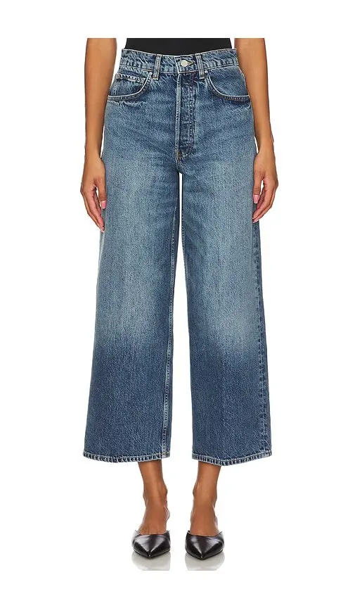 ANINE BING Rick Wide Leg Jeans