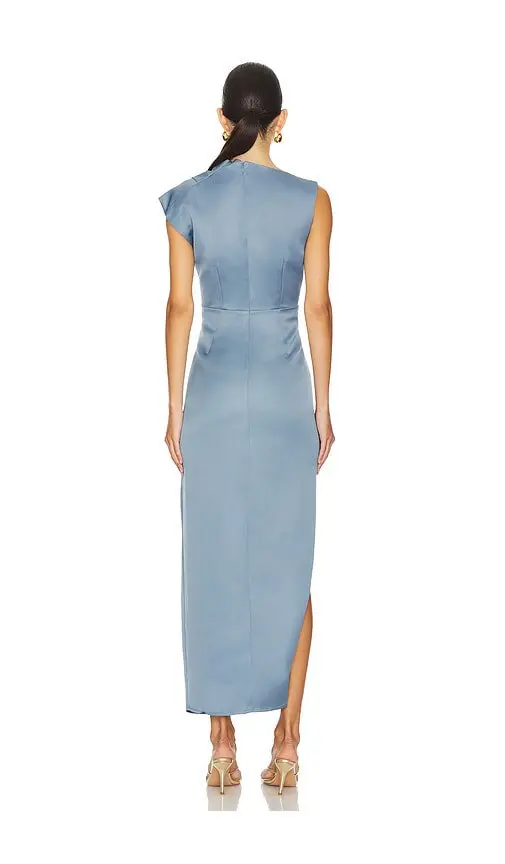 ELLIATT Coralie Maxi Dress - Steel Blue