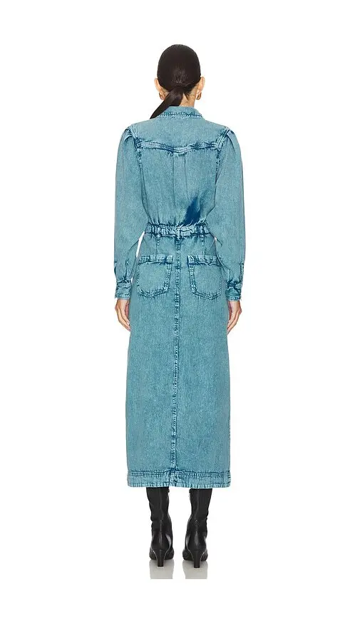 free people mad love denim dress Free People Mad Love Denim Midi