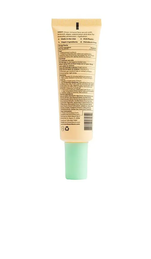 MIAMI BEACH BUM Save Face Serum Spf 50