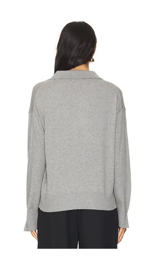 525 America Maddi Johnny Collar Pullover