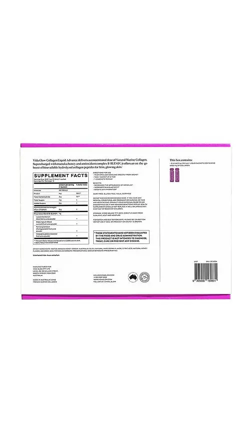 VIDA GLOW Collagen Liquid Advance - N,a