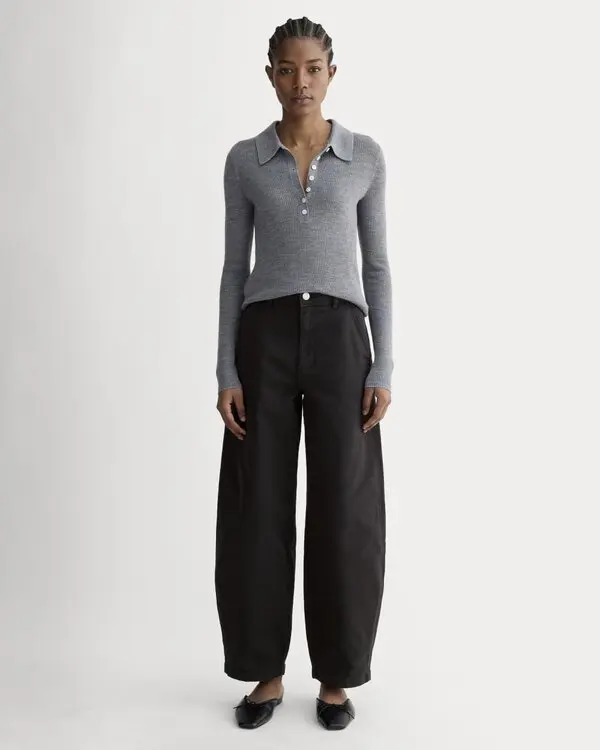 Everlane Utility Curve Pant - Black