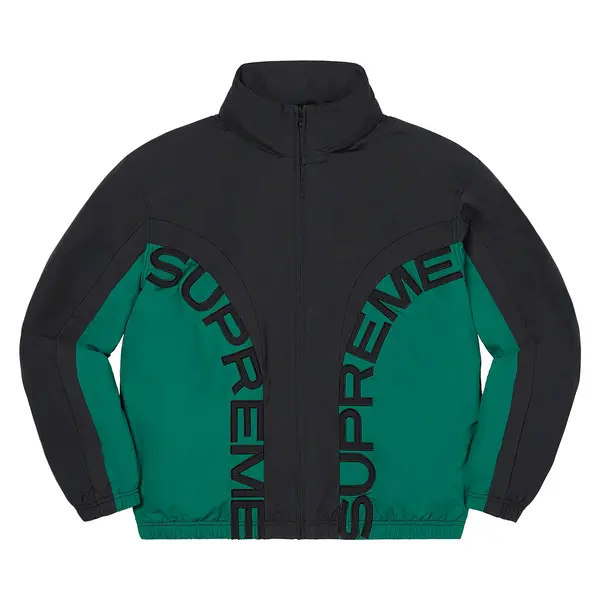 Supreme Curve Track Jacket - Black