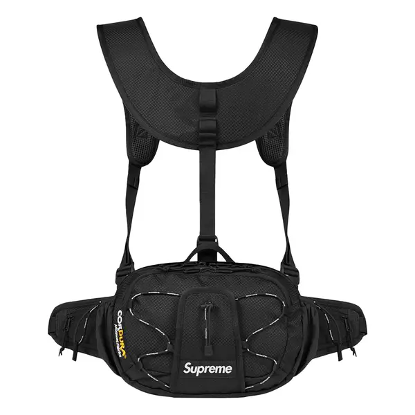 Supreme Harness Waist Bag - Black